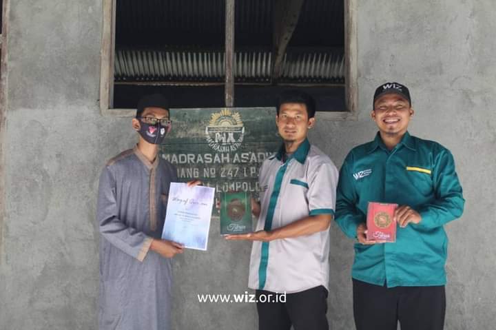 LAZNAS WIZ Salurkan Al-Qur’an Ke TPA di Pedalaman Bumi Lammaddukkelleng – WAHDAH INSPIRASI ZAKAT