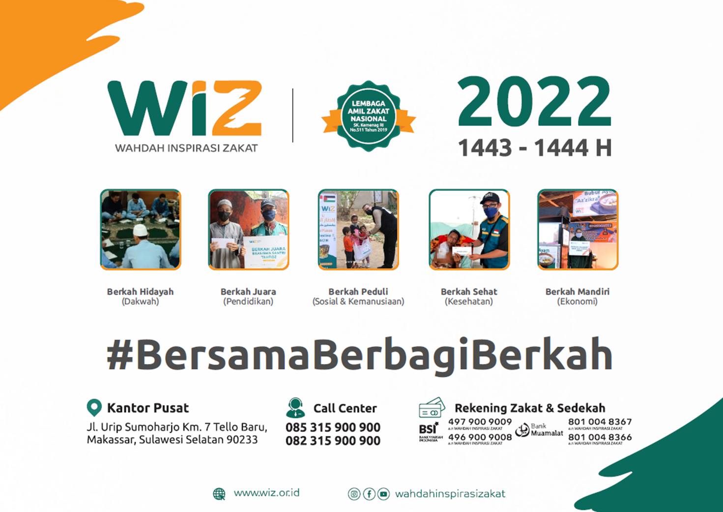 E-Kalender 2022 WIZ – WAHDAH INSPIRASI ZAKAT