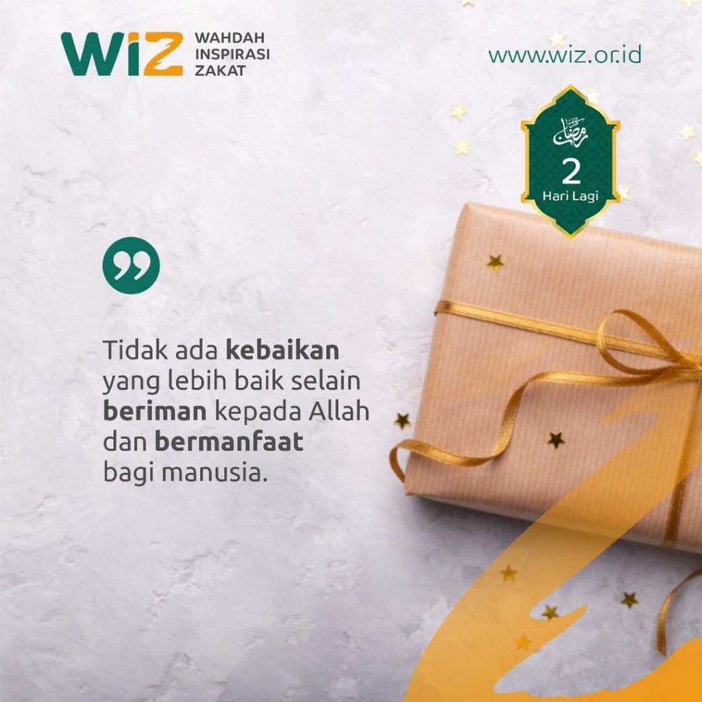 Kebaikan Adalah Keimanan – WAHDAH INSPIRASI ZAKAT