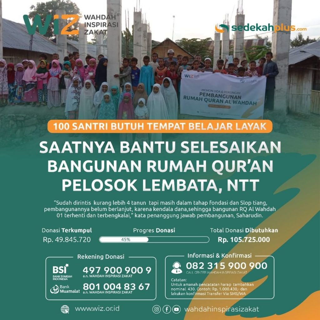 Doa Kita – WAHDAH INSPIRASI ZAKAT
