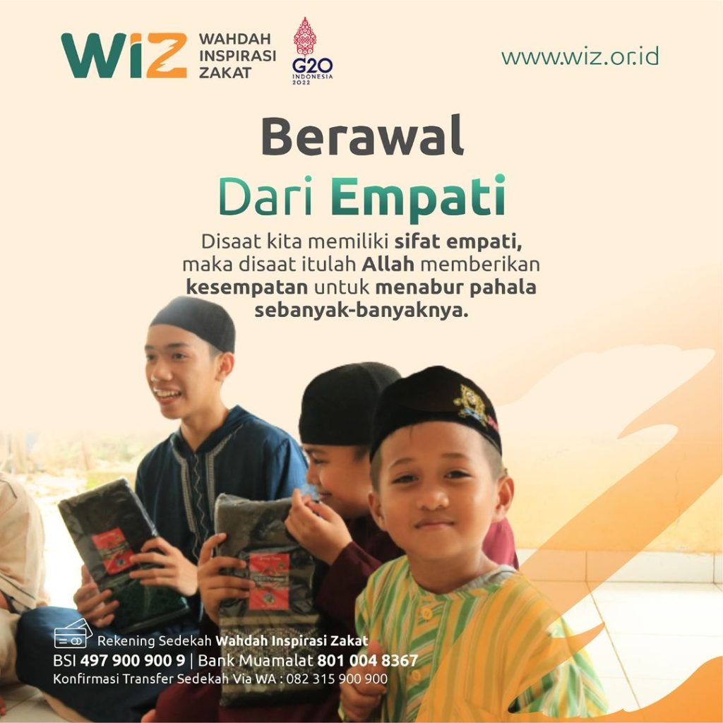 Berawal Dari Empati – WAHDAH INSPIRASI ZAKAT