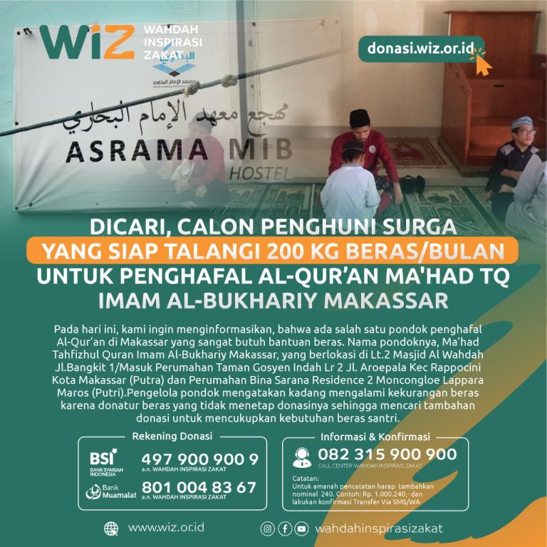 Dicari, Calon Penghuni Surga Yang Siap Talangi 200 Kg Beras/Bulan Untuk ...