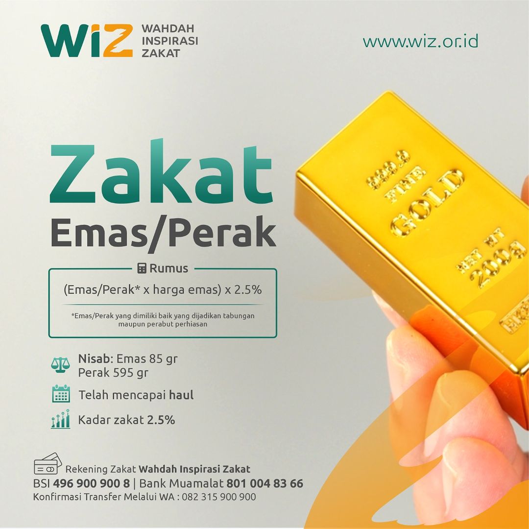 Zakat Emas/Perak – WAHDAH INSPIRASI ZAKAT