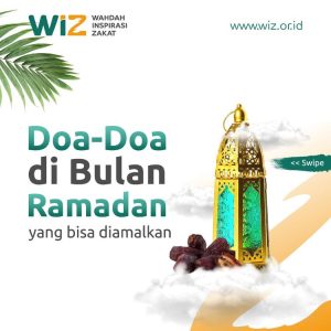 Doa-Doa di Bulan Ramadan – WAHDAH INSPIRASI ZAKAT