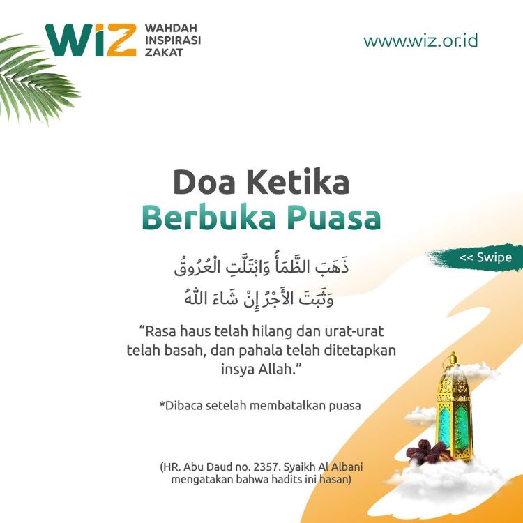 Doa-Doa di Bulan Ramadan – WAHDAH INSPIRASI ZAKAT