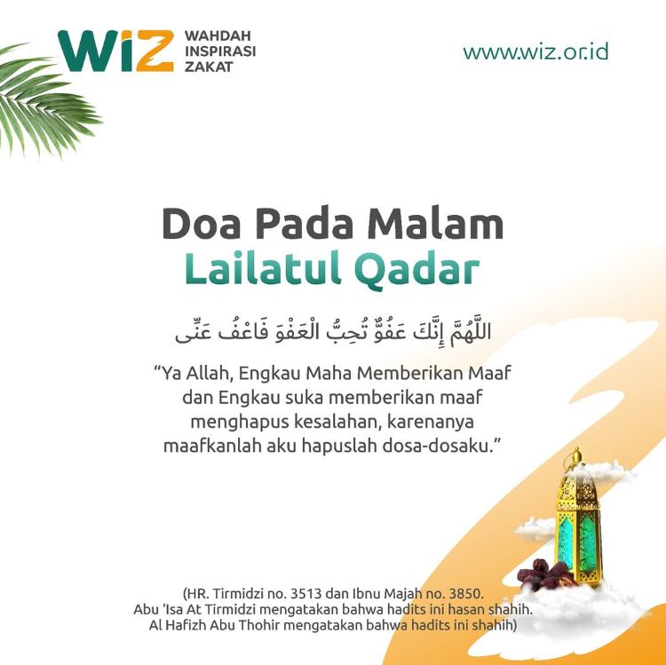 Doa-Doa di Bulan Ramadan – WAHDAH INSPIRASI ZAKAT
