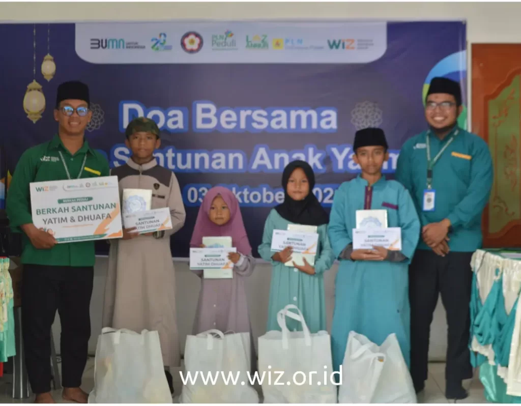 Kolaborasi WIZ dan PLN Indonesia Power Bahagiakan 115 Anak Yatim dengan ...