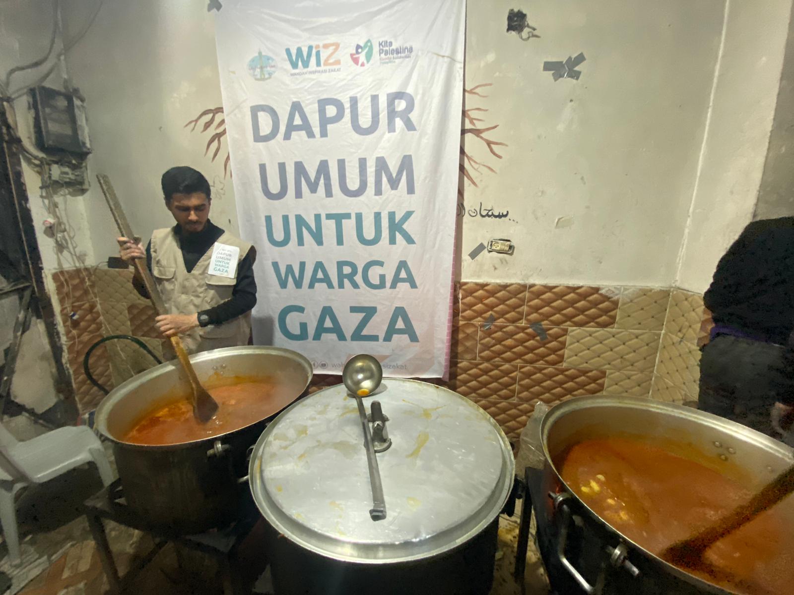 WIZ Buka Dapur Umum di Jalur Gaza untuk Bantu Penuhi Buka dan Sahur ...