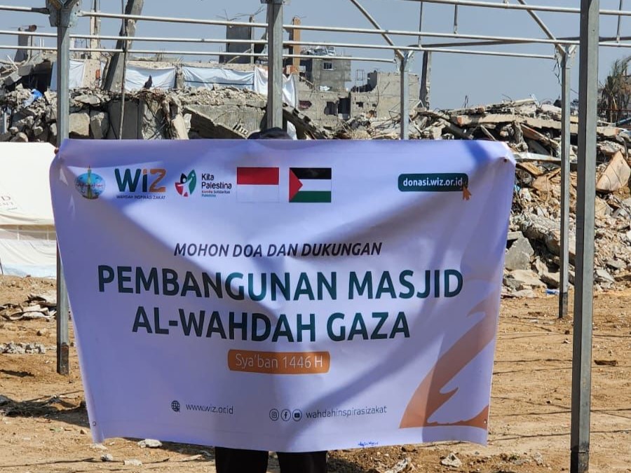 Masjid Al-Wahdah, Secercah Harapan dari Indonesia untuk Gaza – WAHDAH ...