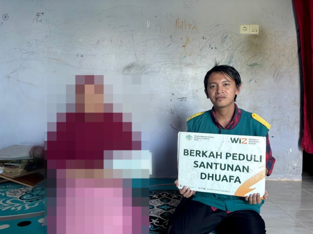 Wahdah Inspirasi Zakat Berau Salurkan Bantuan untuk Keluarga Eka yang ...