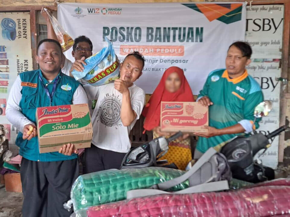 WIZ Bali Gelar Aksi Peduli Korban Banjir di Denpasar – WAHDAH INSPIRASI ...